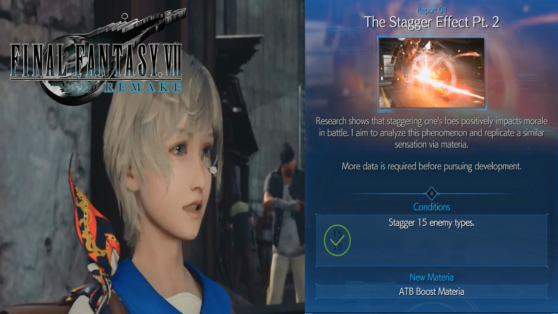 (FF7R) Final Fantasy VII Remake : The Stagger Effect PT2 (Battle Intel ...
