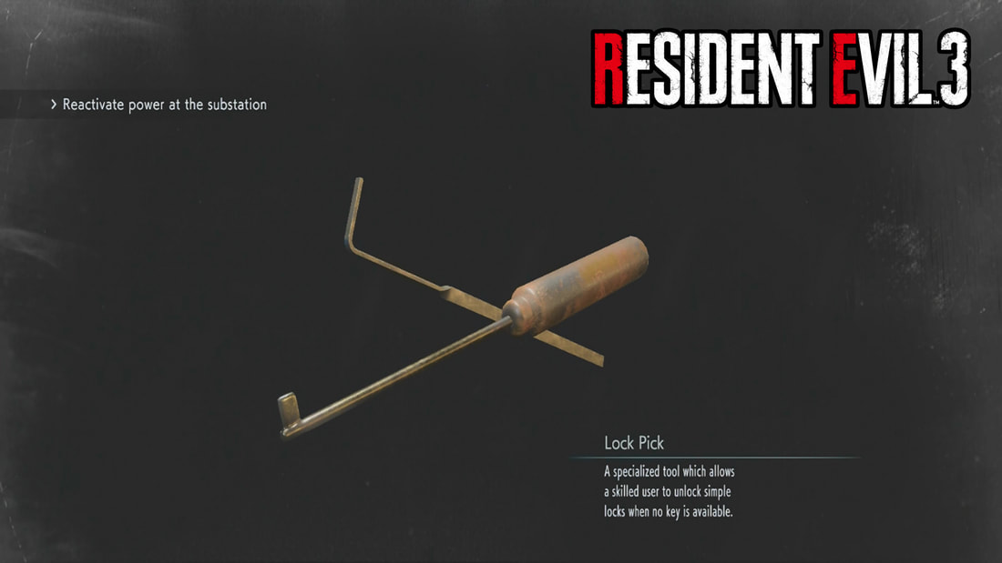 (RE3R) Resident Evil 3 Remake : How To Find The Lock Pick