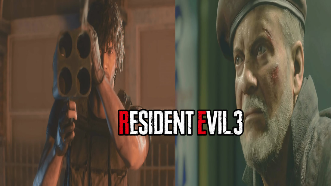 (RE3R) Resident Evil 3 (Remake) Vs Resident Evil 3 (Original) : Carlos ...