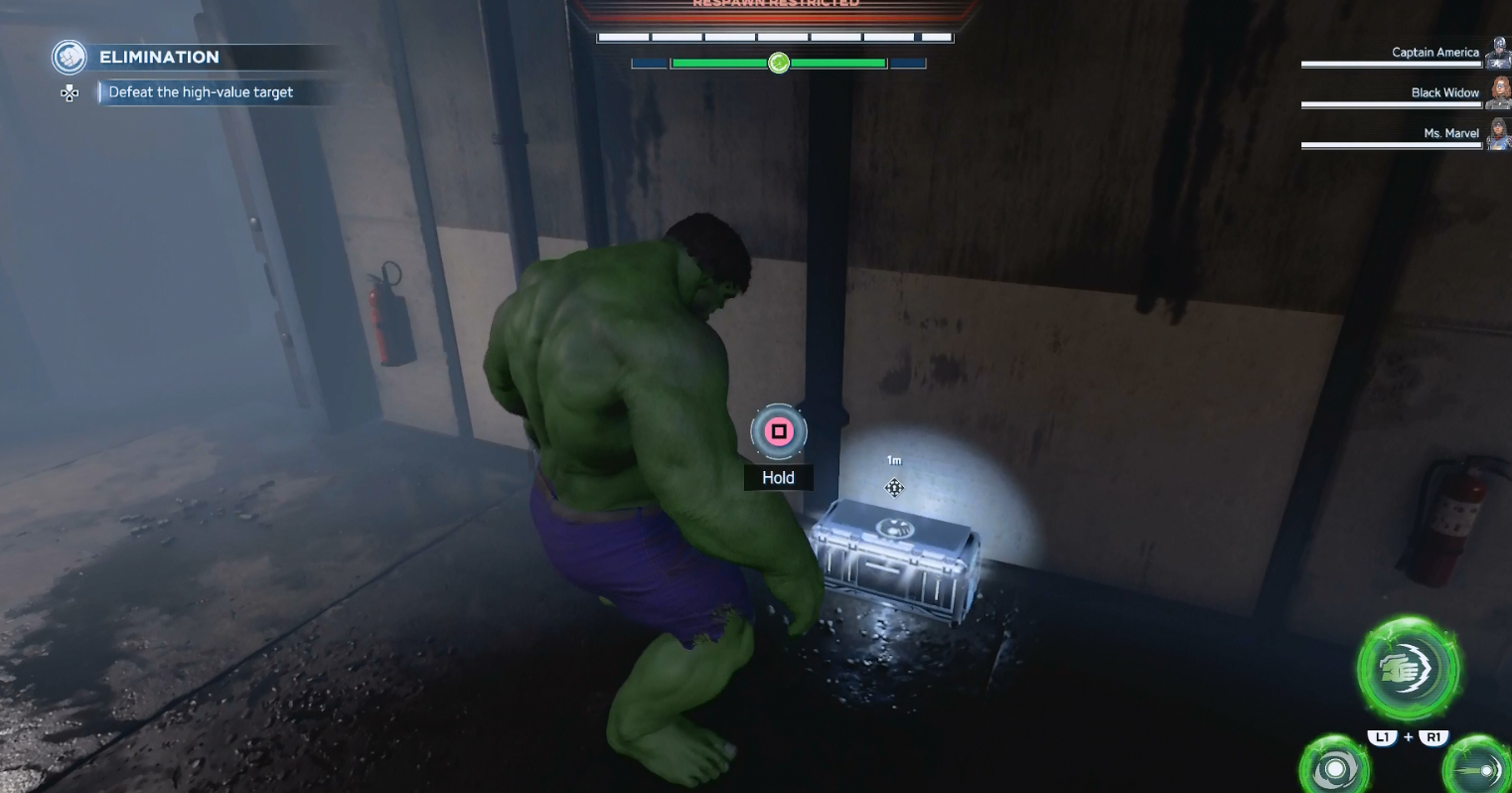 Marvel's Avengers : Vault Onboarding (SHIELD Cache) Location Guide