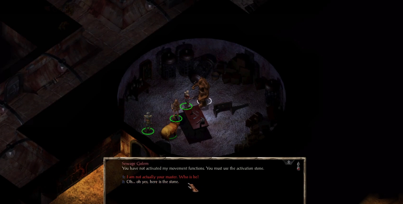 (BG2) Baldur’s Gate II : Enhanced Edition – Get The Golem To Open The ...