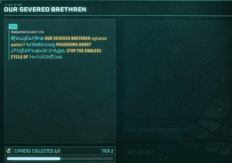 Returnal : Our Severed Brethren (Xenoglyph) Guide