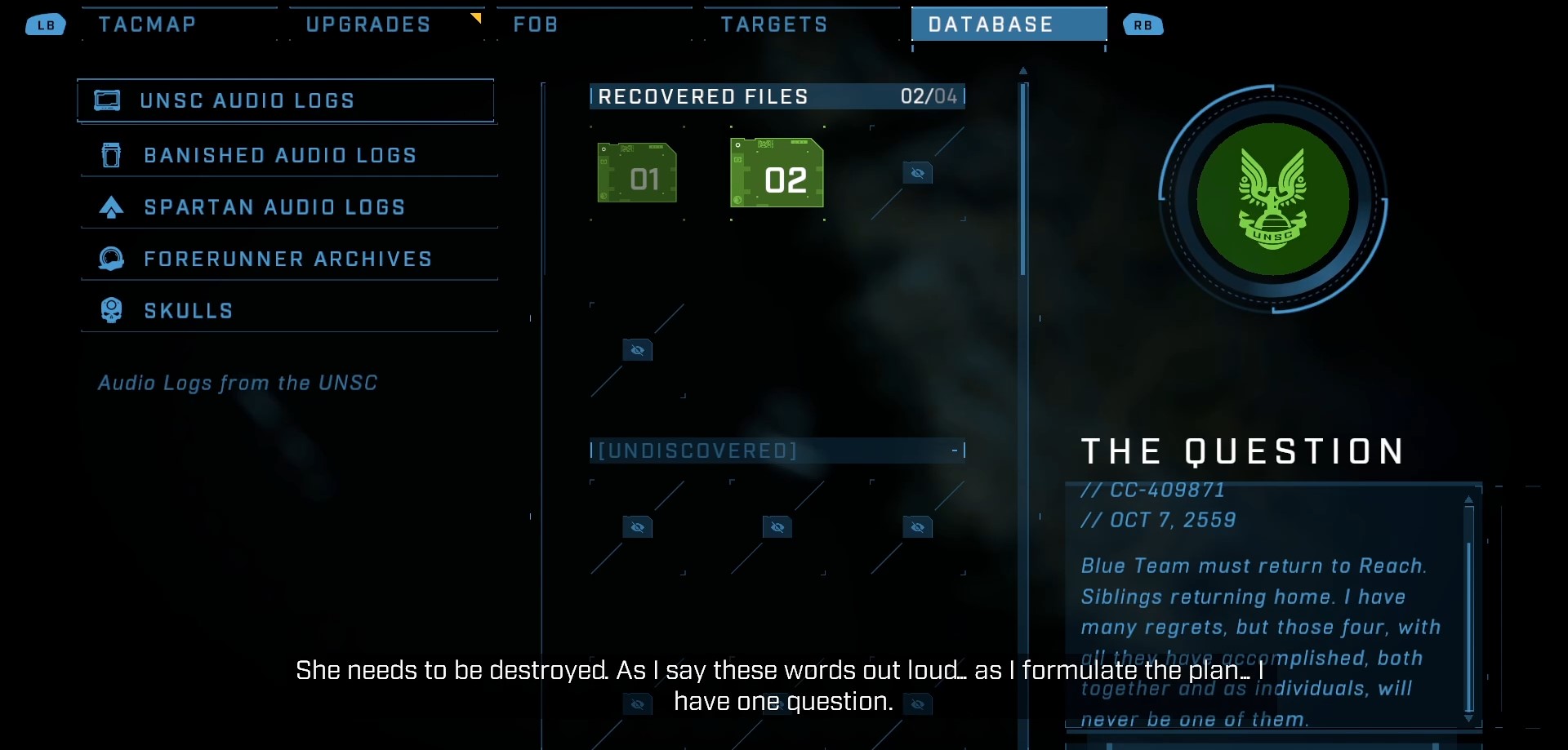 Halo Infinite – All UNSC Audio Logs (Foundation) Locations Guide