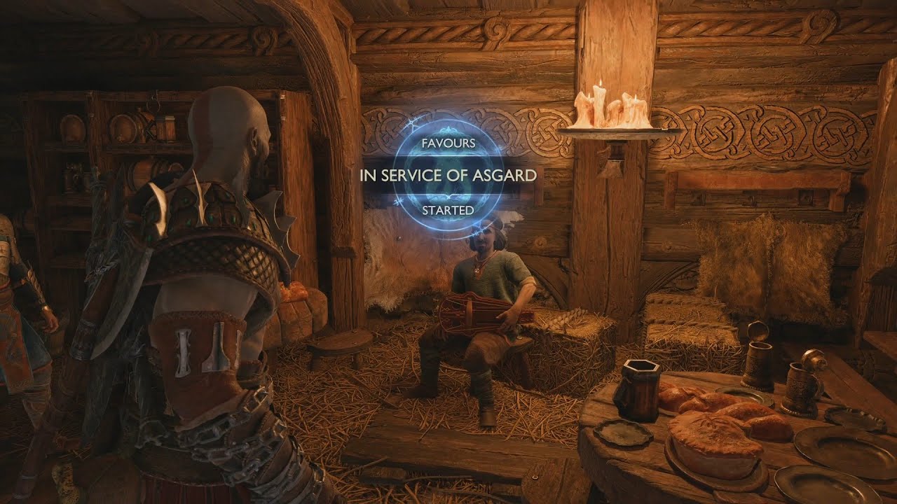 (GOW) God Of War Ragnarok - In Service Of Asgard (Favour Quest)