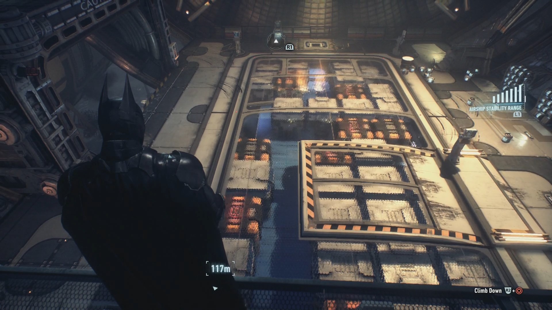 Batman Arkham Knight - Cargo Hold Box Puzzle (Airship)