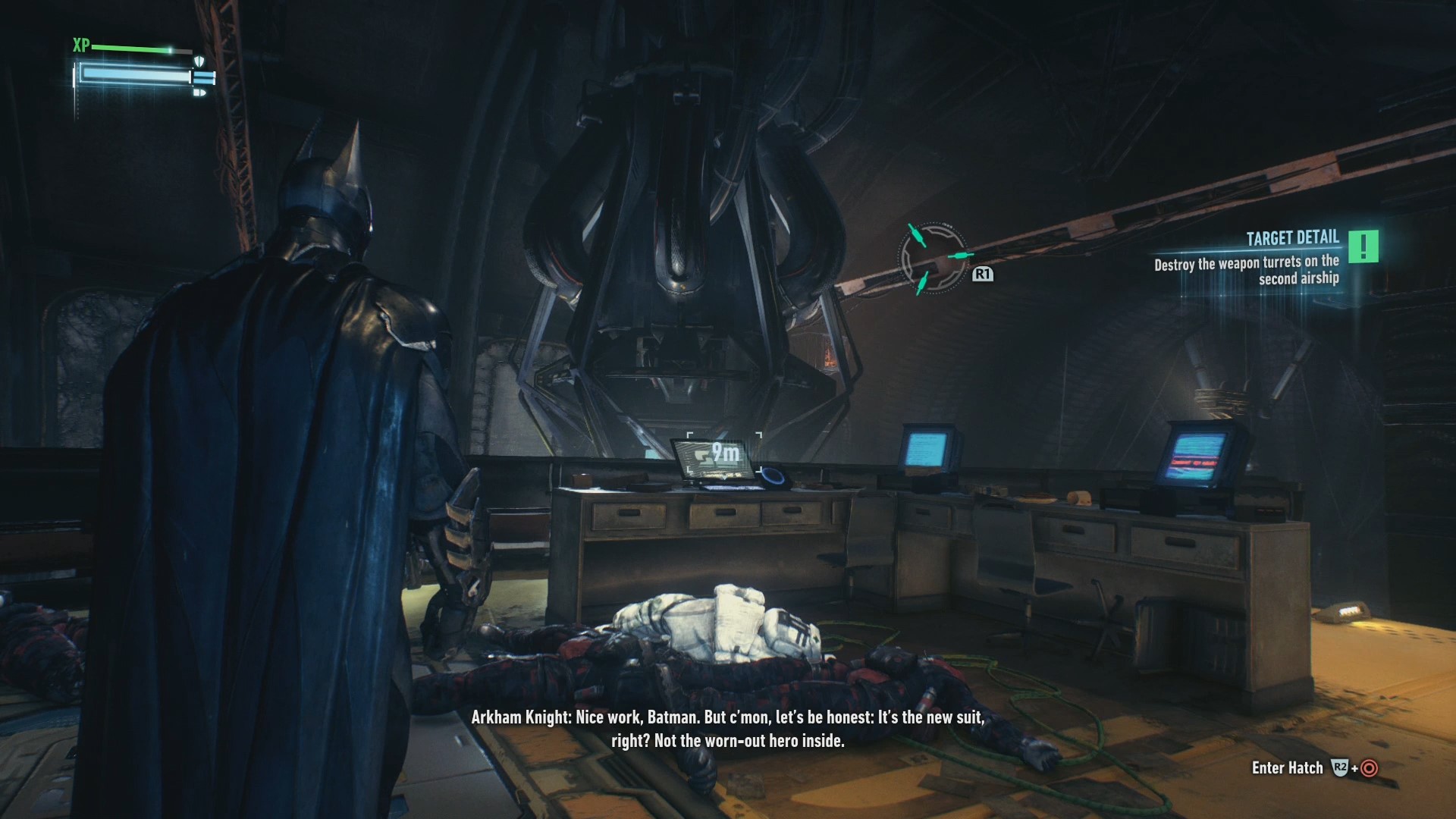 Batman Arkham Knight - Stagg's Fingerprints Puzzle (Airship)