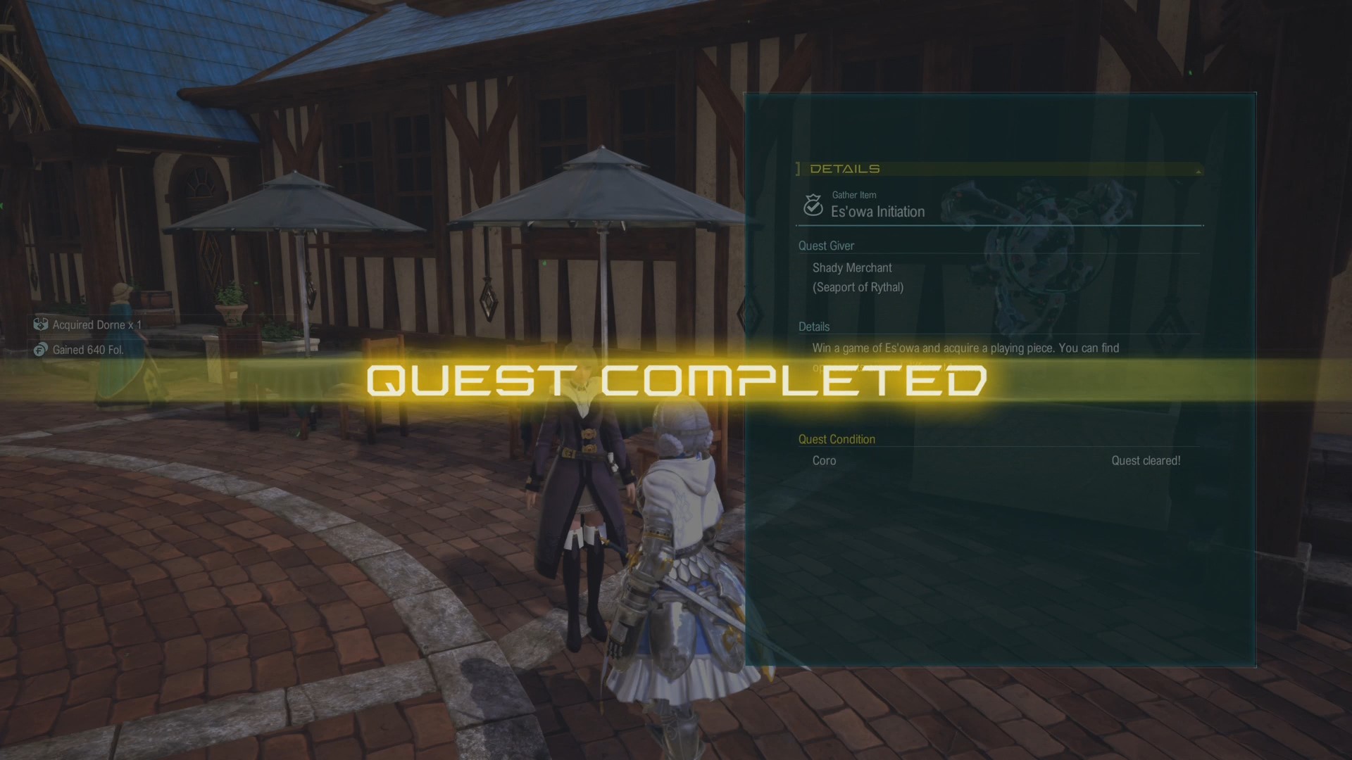 Star Ocean: The Divine Force – Es'owa Initiation (Side Quest)