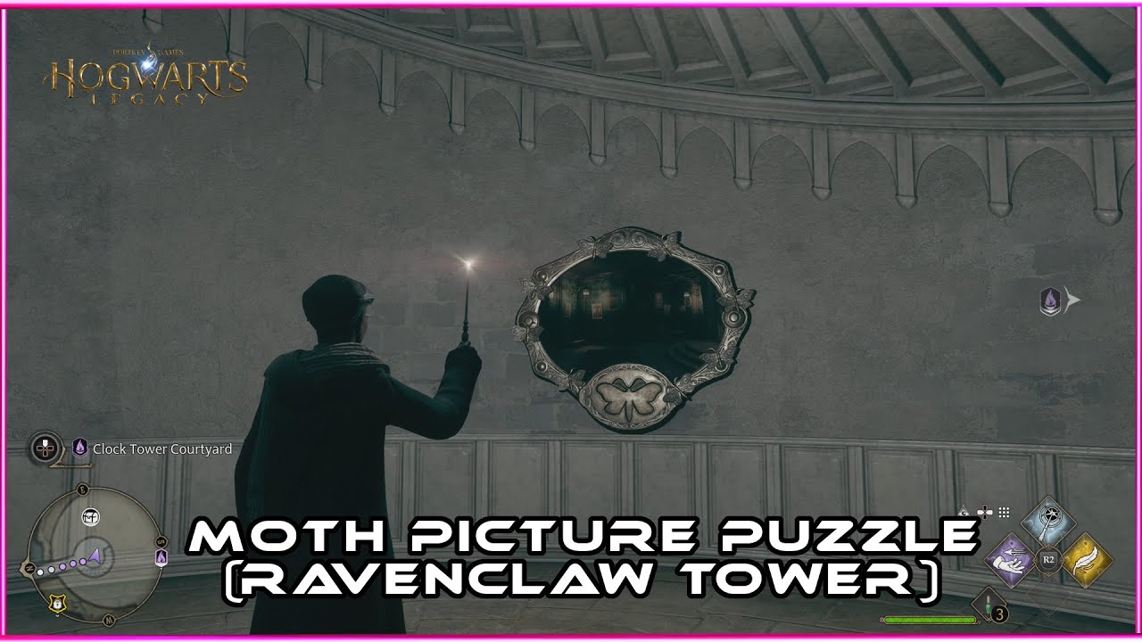 Hogwarts Legacy : Moth Picture Puzzle (Ravenclaw Tower)