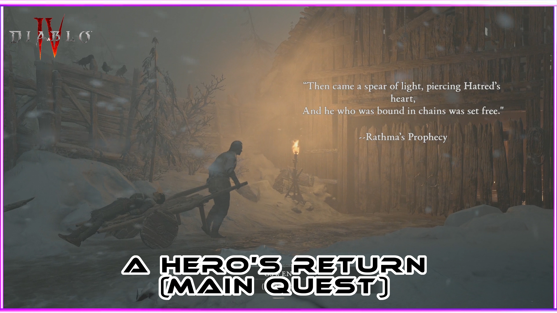A Hero's Return (Main Story Quest) Diablo IV (4)
