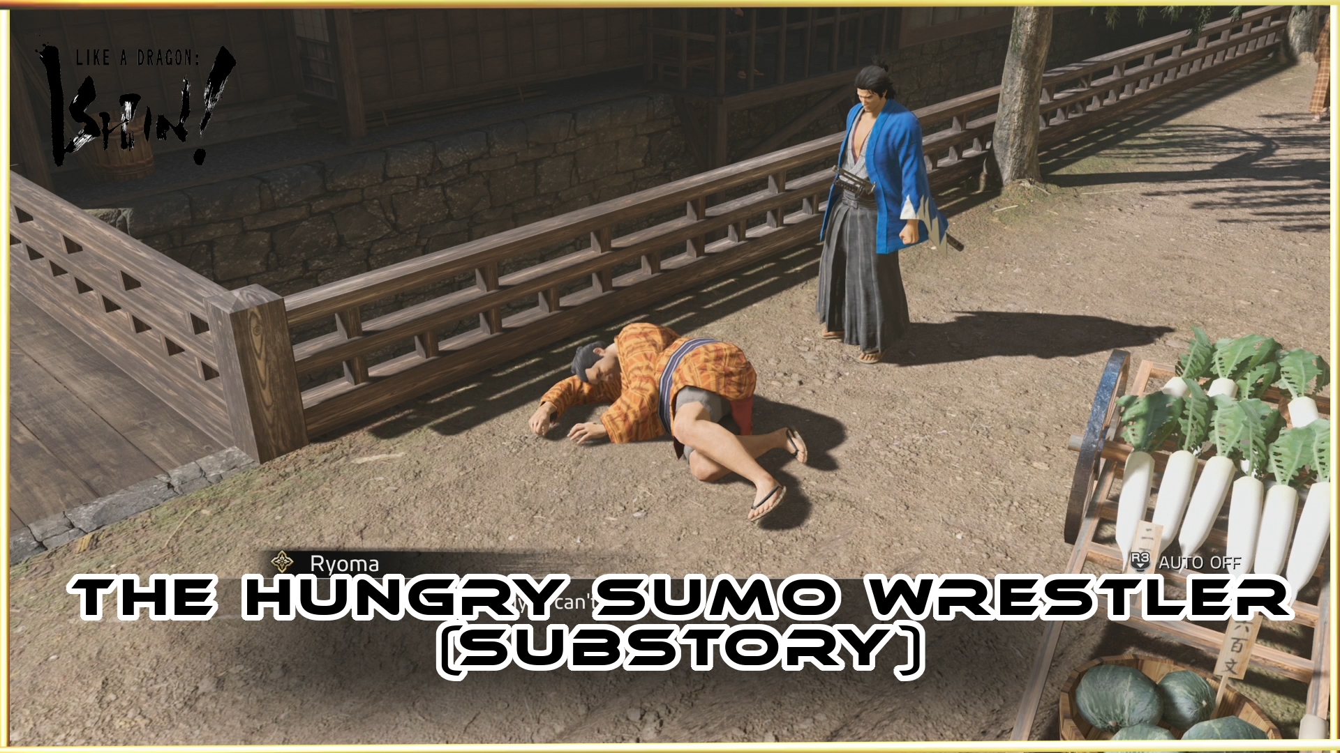 The Hungry Sumo Wrestler (Substory) Like A Dragon: Ishin