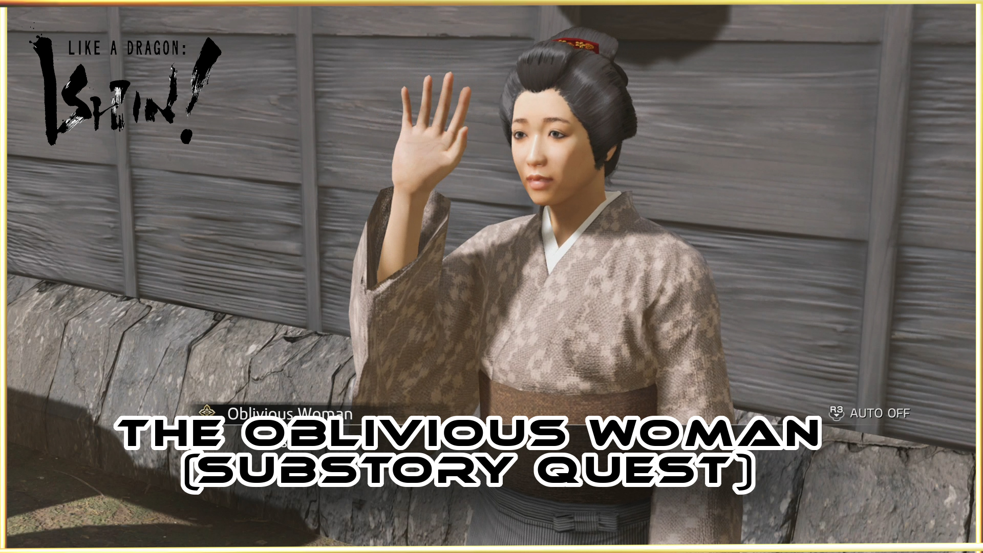 The Oblivious Woman (Substory) Like A Dragon: Ishin