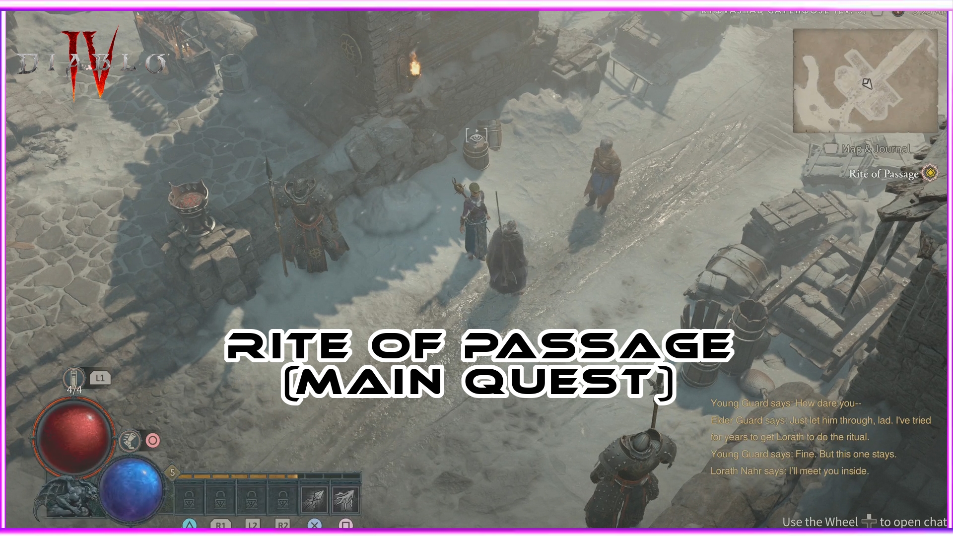 Rite Of Passage (Main Story Quest) Diablo IV (4)