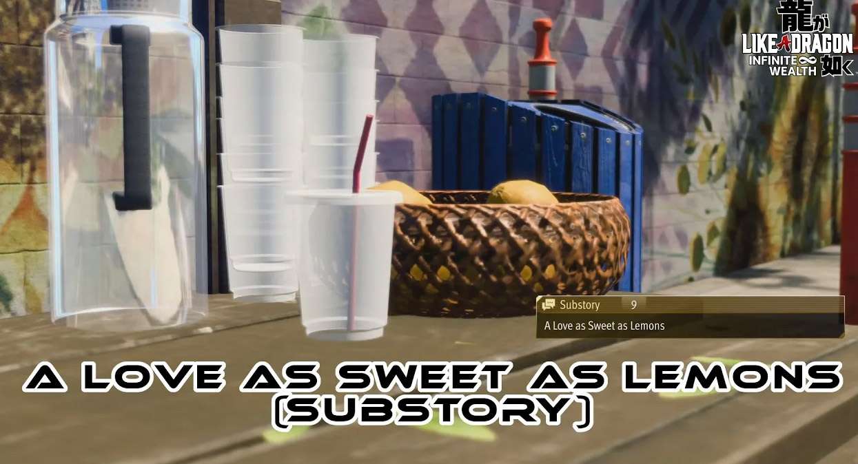 Love As Sweet As Lemons Substory Like A Dragon Infinite Wealth