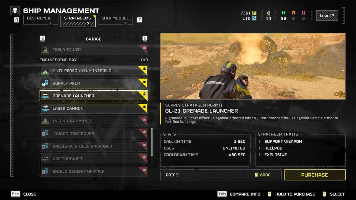 Best Support Weapons in Helldivers 2