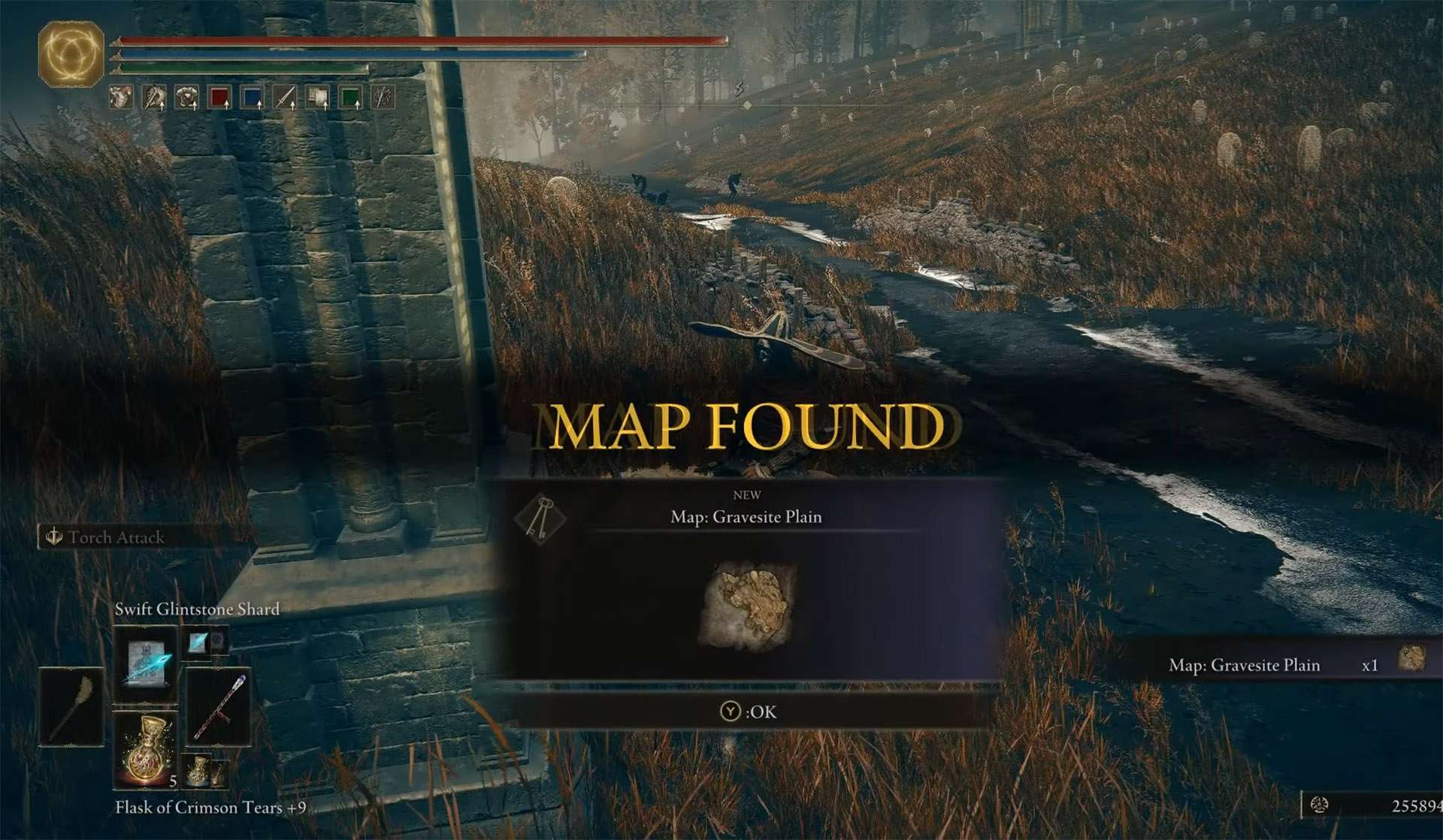 Where To Find The Gravesite Plain Map In Elden Ring DLC