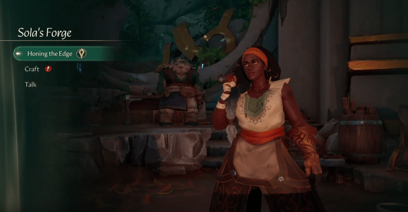 Eternal Strands - Honing the Edge Companion Quest