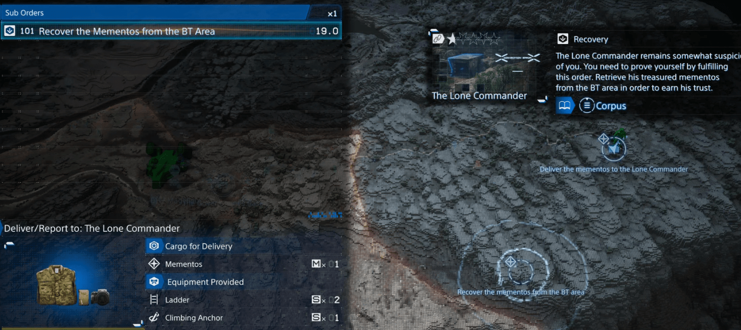 Death Stranding 2 Sub Order 101 - How To Recover The Mementos