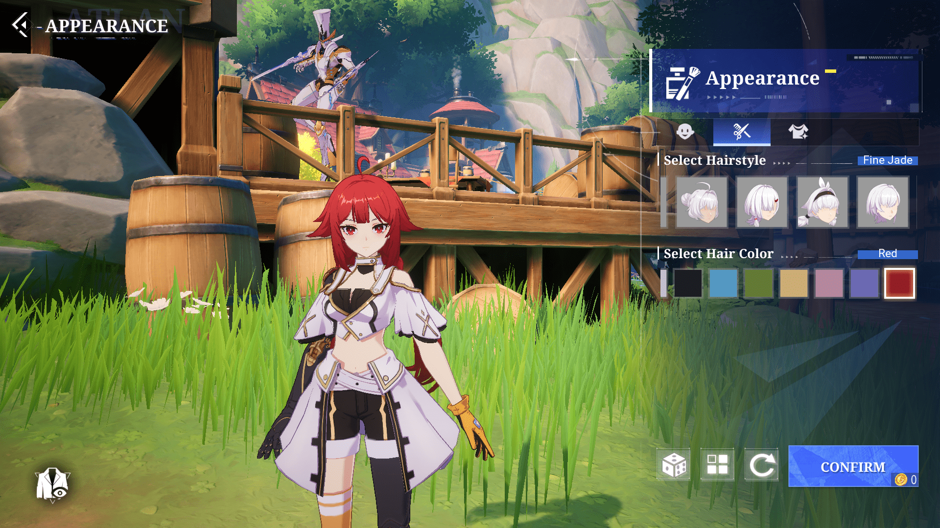 Here's how to change appearance in Crystal of Atlan