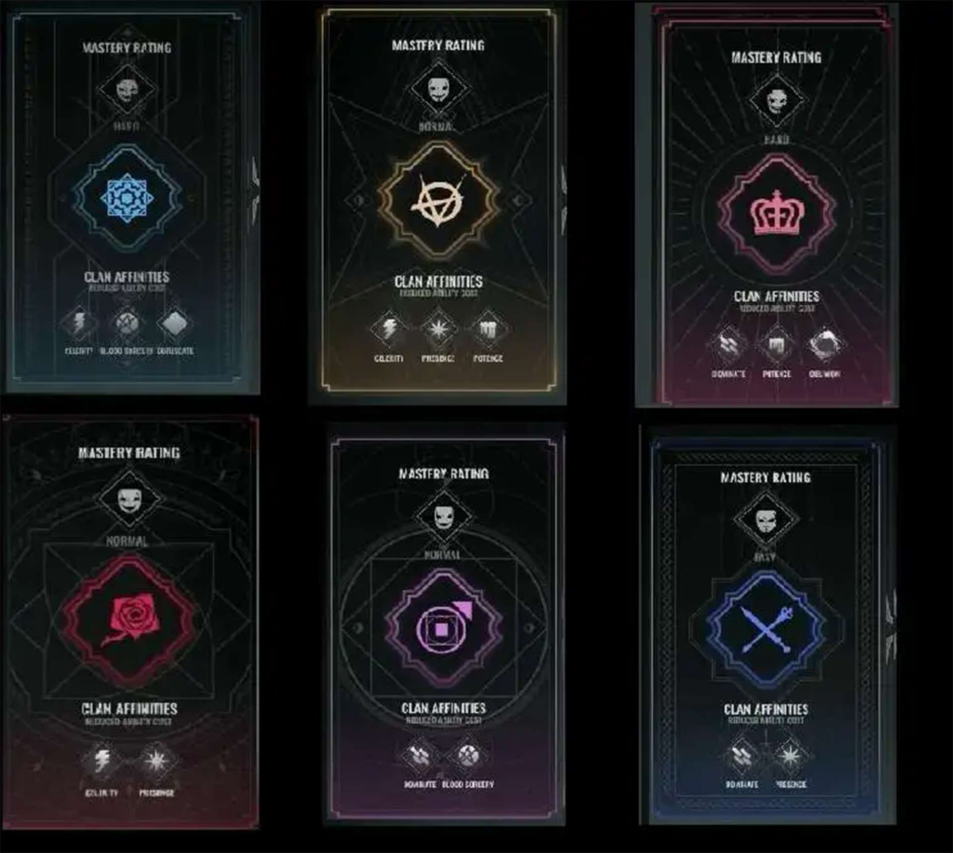 Vampire The Masquerade Bloodlines 2 Clans - Clan Contact Locations