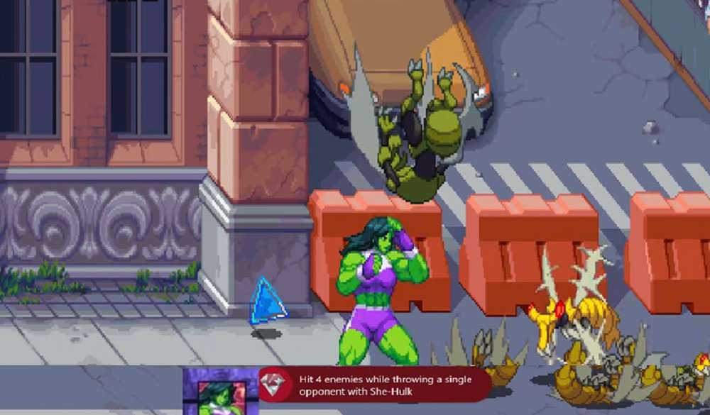 Marvel Cosmic Invasion She Hulk - Knock 'Em Down Trophy